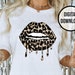 Cheetah Print Lips Png Leopard Print Lip Png Lips Png - Etsy
