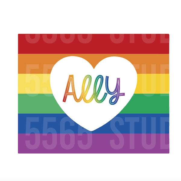 Lgbtq Ally Art - Etsy