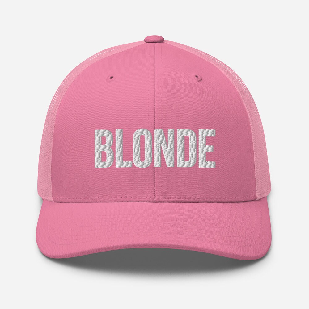 Blonde Trucker Hat Matching Best Friend Hats Blonde Hat - Etsy UK