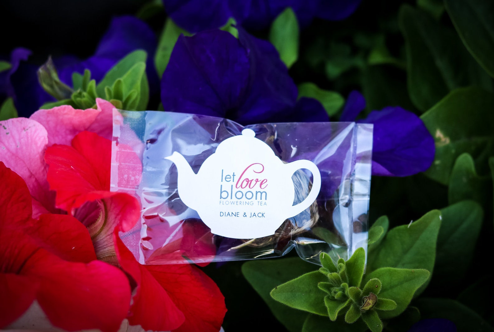 Let Love Bloom Flowering Heart Wedding Favour Bridal Shower - Etsy