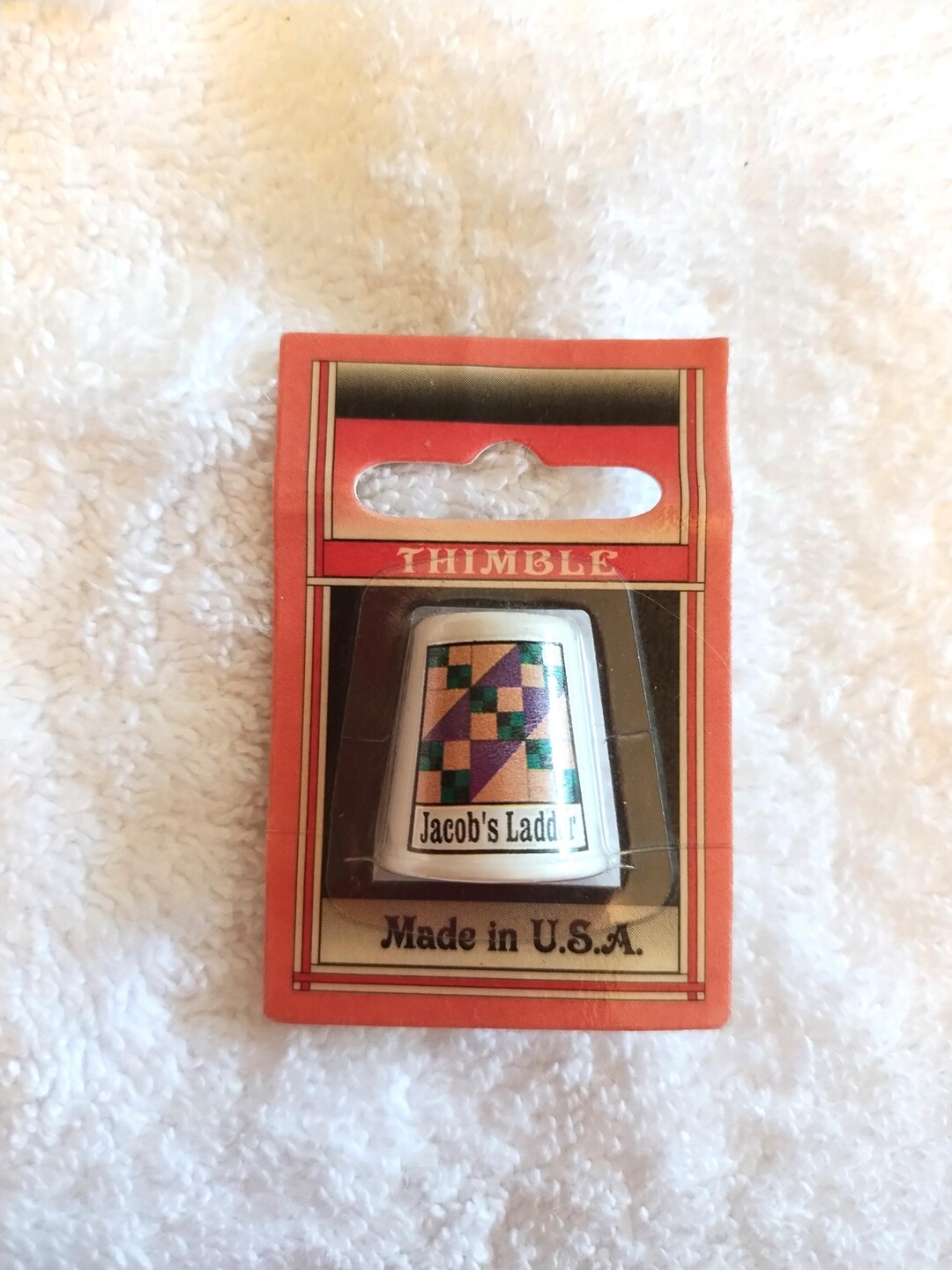 Jacob’s Ladder Collectors Thimbles Amish Craft Kalona IA - Etsy