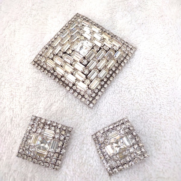 Square Brooch - Etsy