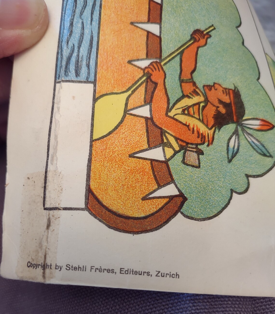 Antique Uncut Native American Village Paper Toy Indian Cutouts - Etsy
