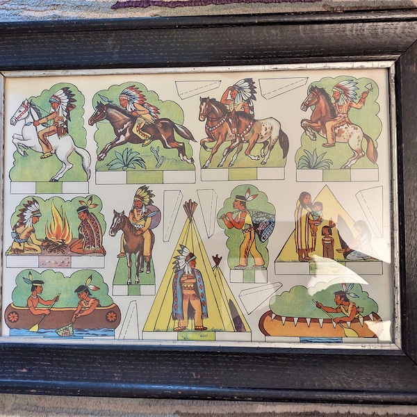 Native American Cutouts - Etsy