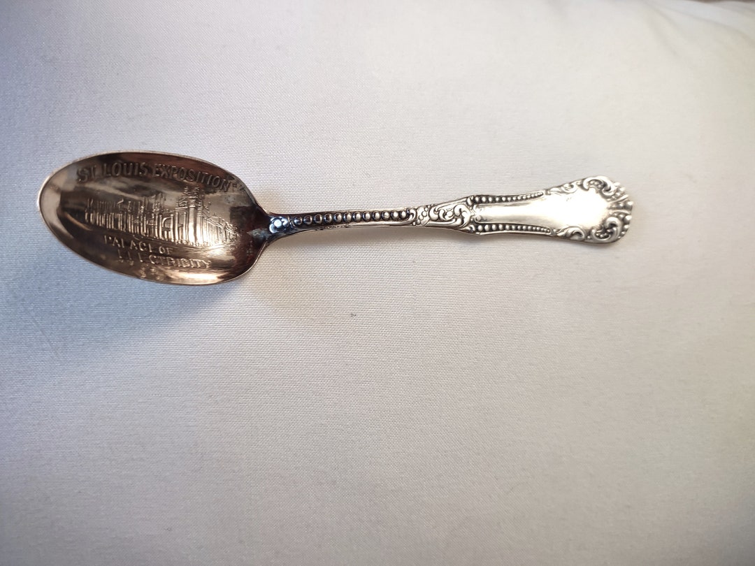 1904 St. Louis Exposition Palace of Electricity Souvenir Spoon - Etsy