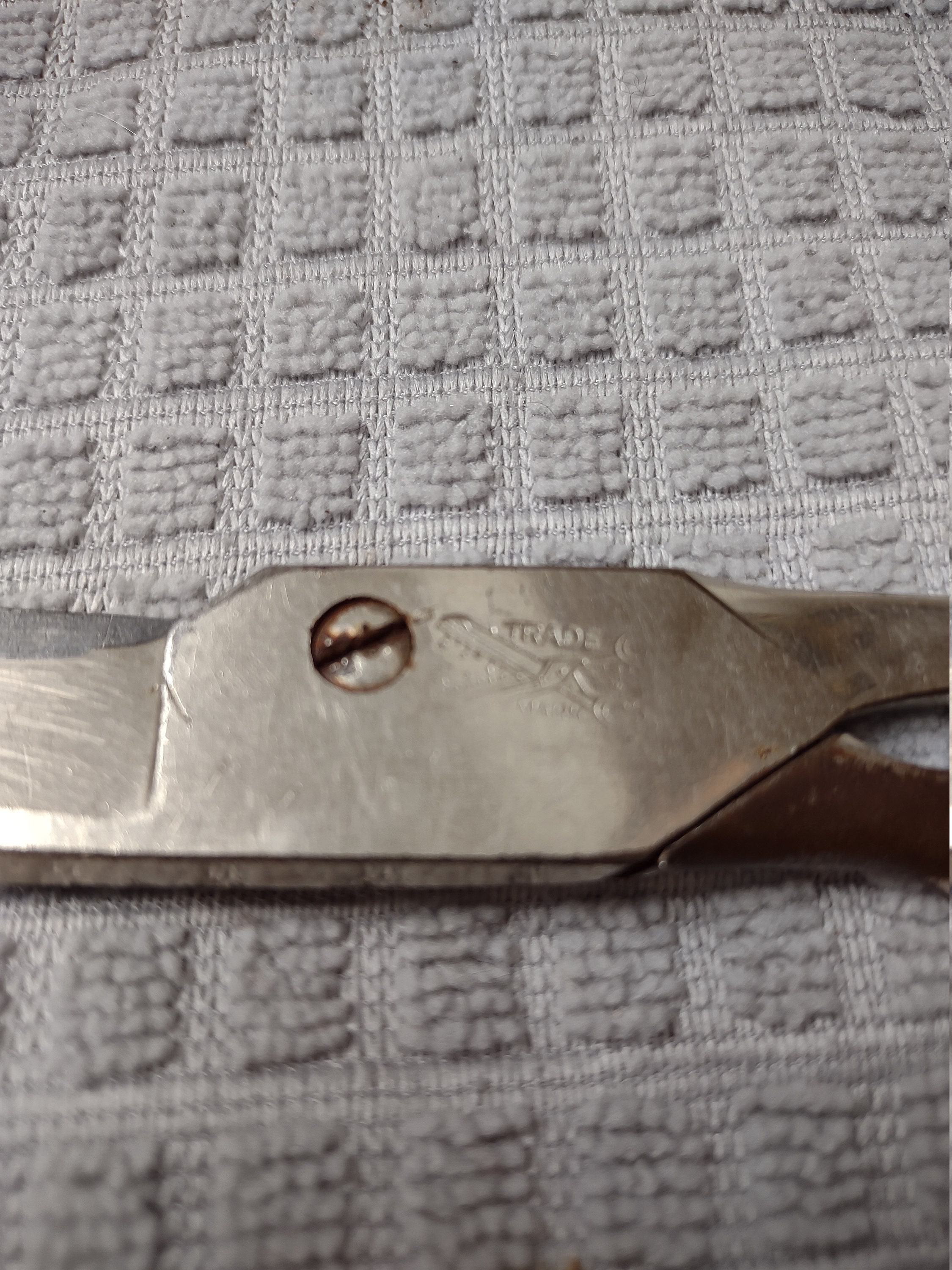 Sliding Blade Shear Scissors Vintage - Etsy