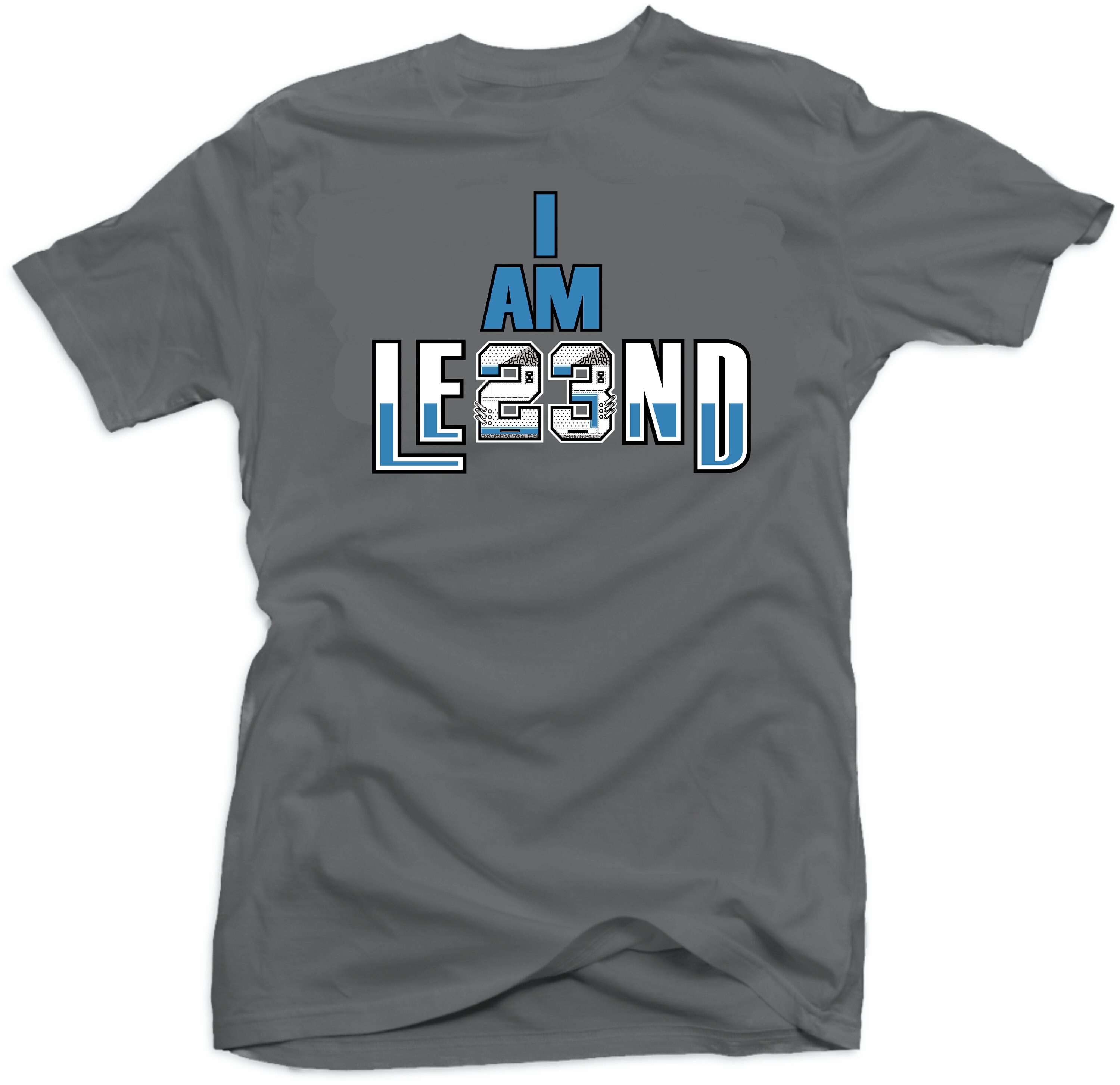 Jordan Retro 3 UNC Cement Sneakers-i'm Legend Match Shirts - Etsy