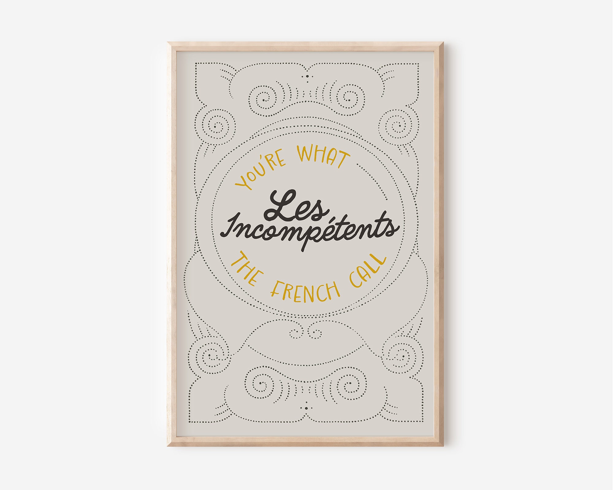 Home Alone Quote Print Download | You're What the French Call Les ...