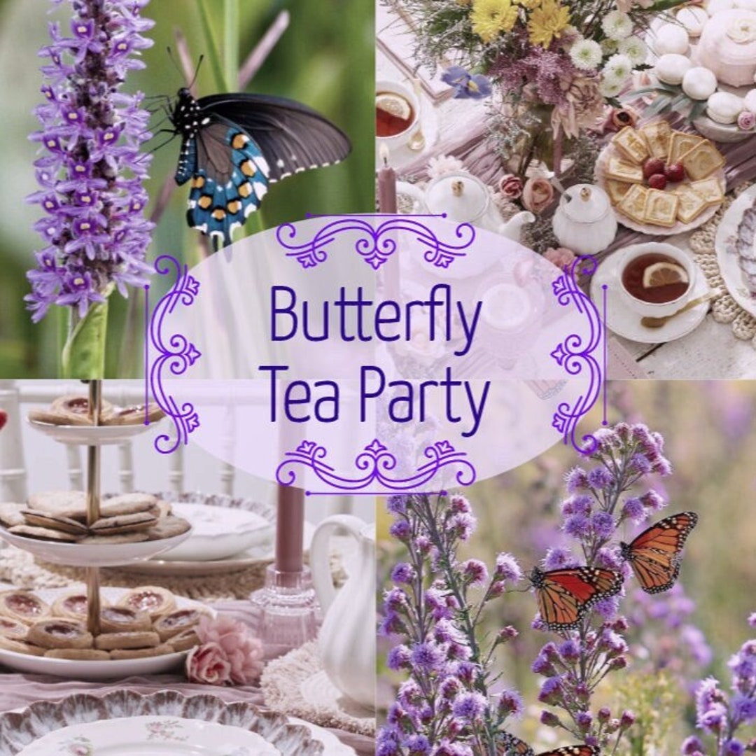 Butterfly Tea Party Mystery Gift Box - Etsy