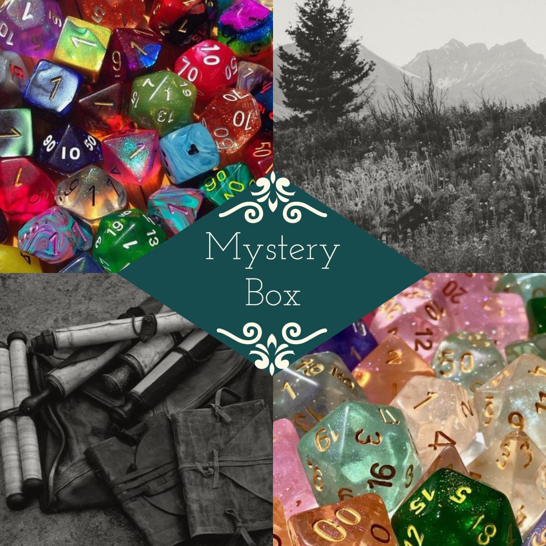 Roll for Mystery Box // DND Adventure - Etsy