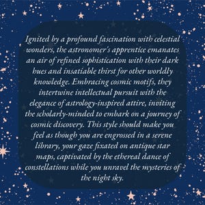 The Astronomy Apprentice Curated Clothing Collection // Astrology Astro ...