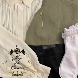 The Botany Scholar Curated Clothing Collection // Green Academia Thrift ...