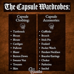 The Gothic Professor Curated Clothing Collection // Dark Academia ...