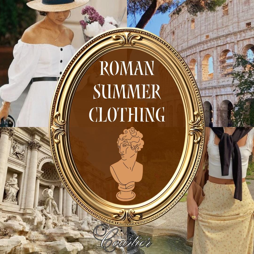 The Roman Summer Curated Clothing Collection // European Classy Outfit ...