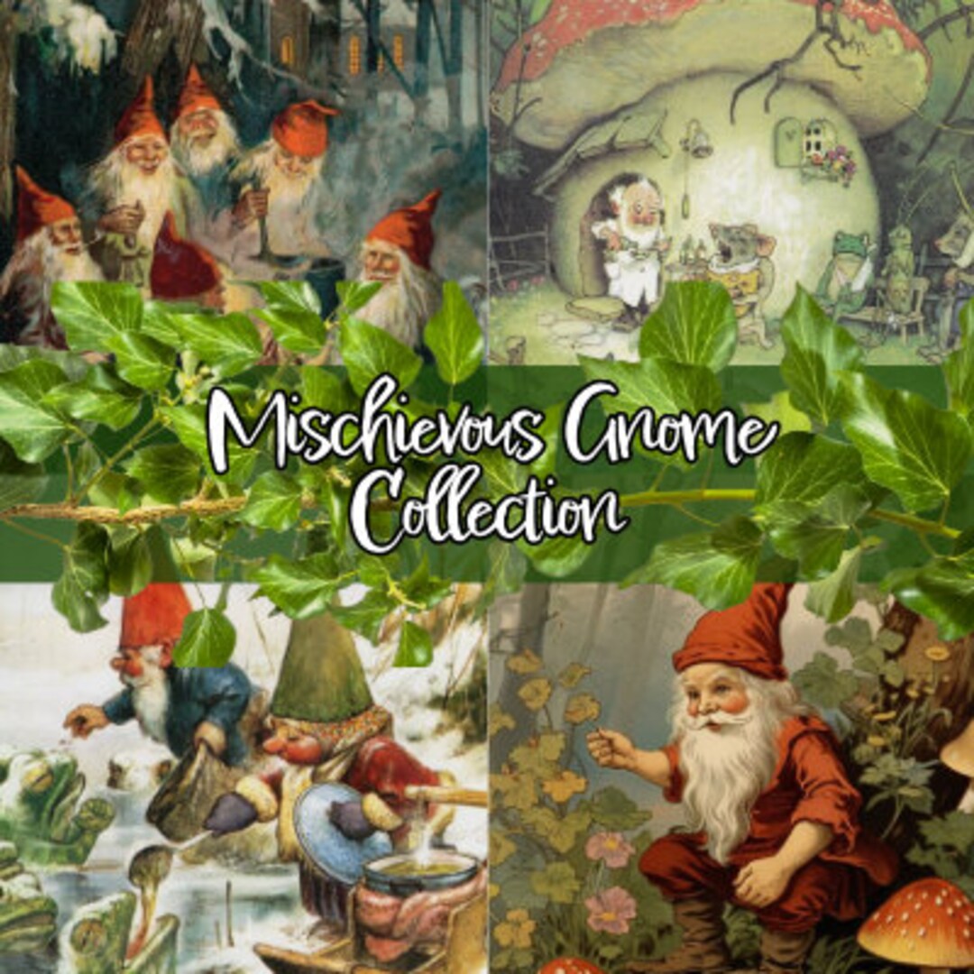 The Mischievous Gnome Curated Collection // Crowcore Goblincore Forest ...