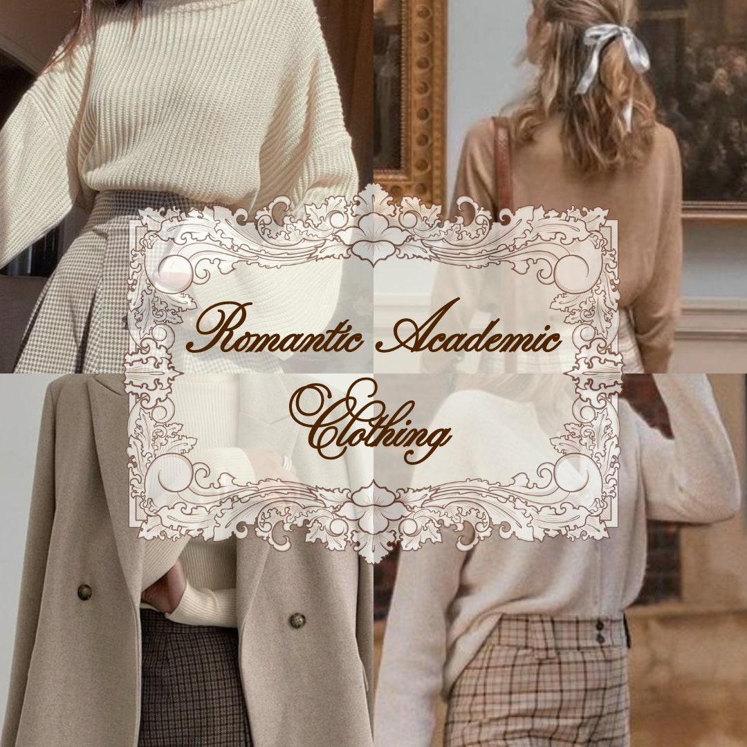 The Romantic Academic Curated Clothing Collection // Light Academia ...