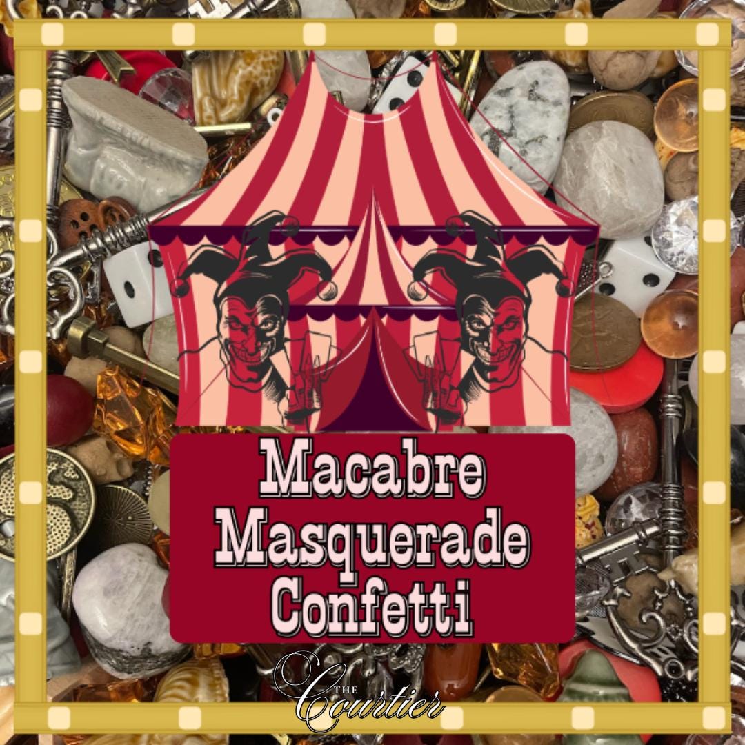 Macabre Masquerade Trinkets Mix // Confetti Scoop - Etsy