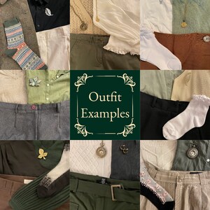 The Botany Scholar Curated Clothing Collection // Green Academia Thrift ...