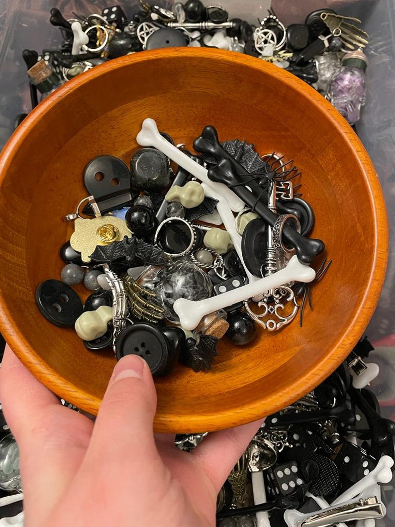 Goth Broth Trinkets Mix // Confetti Scoop - Etsy