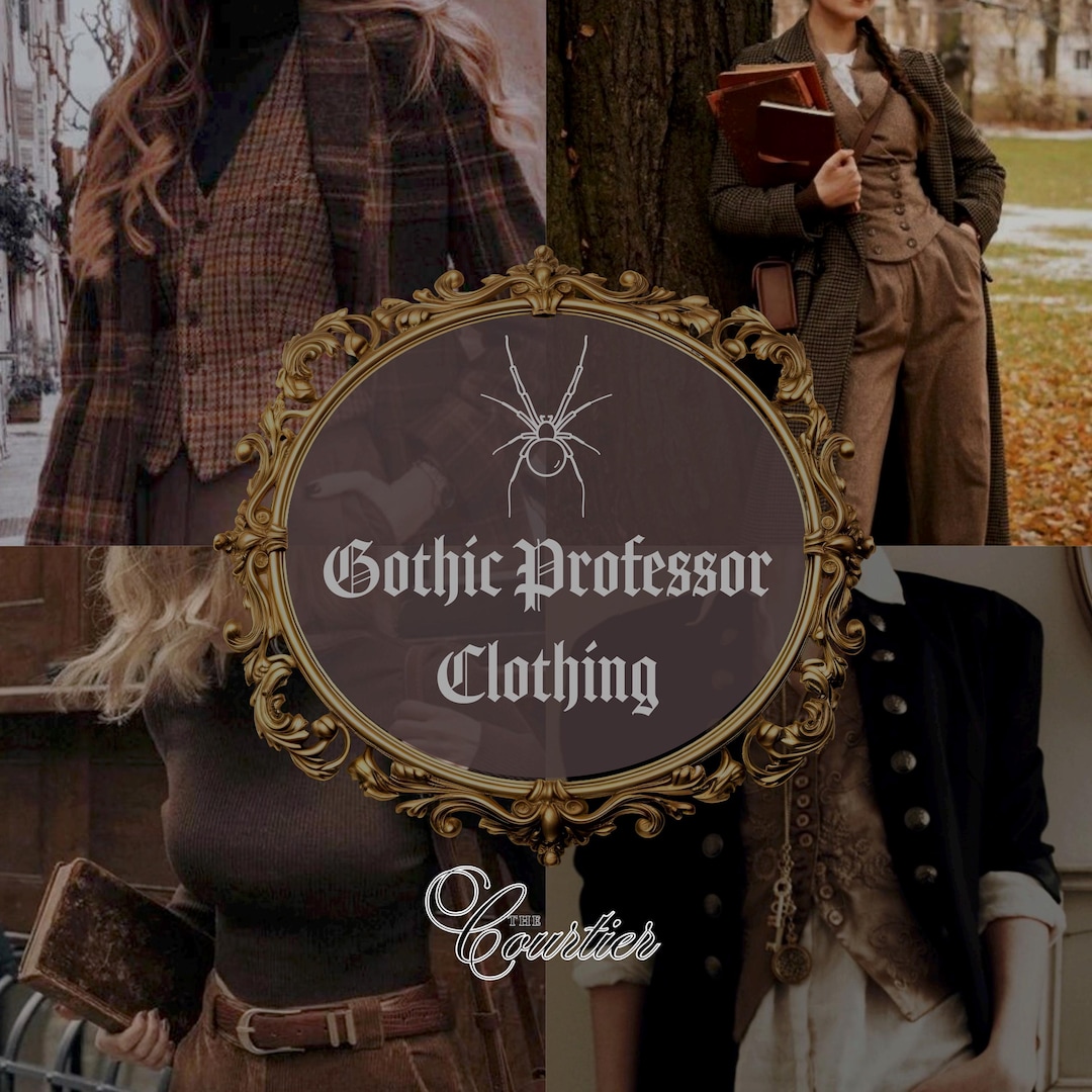 The Gothic Professor Curated Clothing Collection // Dark Academia ...