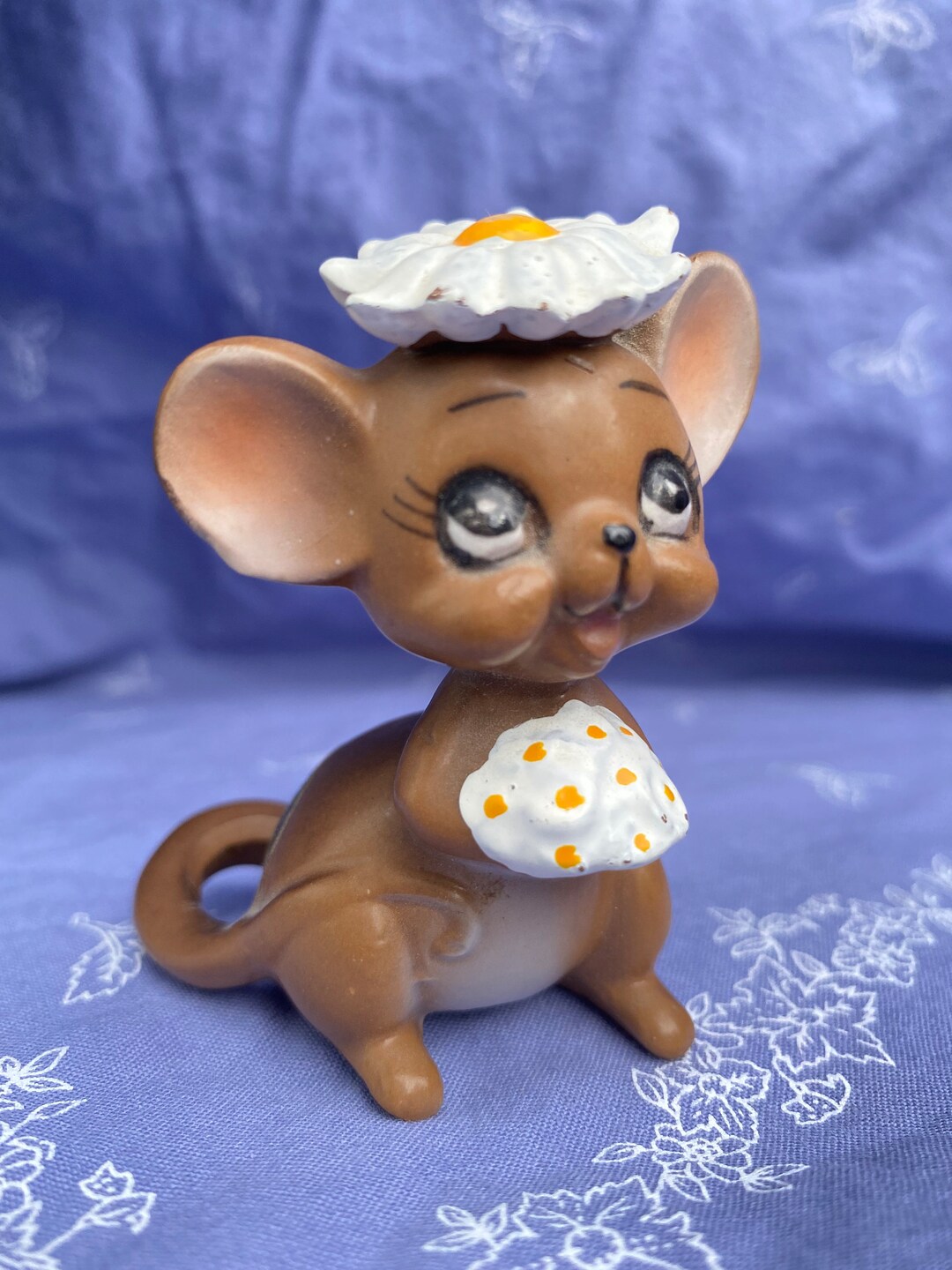 Josef Originals Mouse With Daisy - Etsy