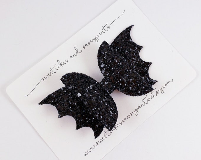 Bat Headband, Halloween Bat Headband, Bat Hair Clip, Halloween Hair ...