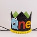 Monster Birthday Crown, Monster Birthday Party, Monster Party Hat ...