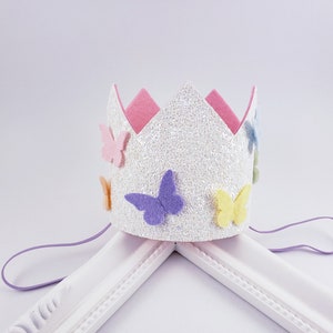 Butterfly Birthday Crown, Butterfly Birthday, Flutter on Over ...