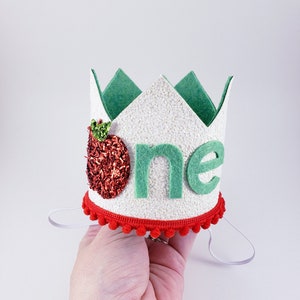 Apple Birthday Crown, Apple of Our Eye, Bushel of Fun, Fall Birthday ...