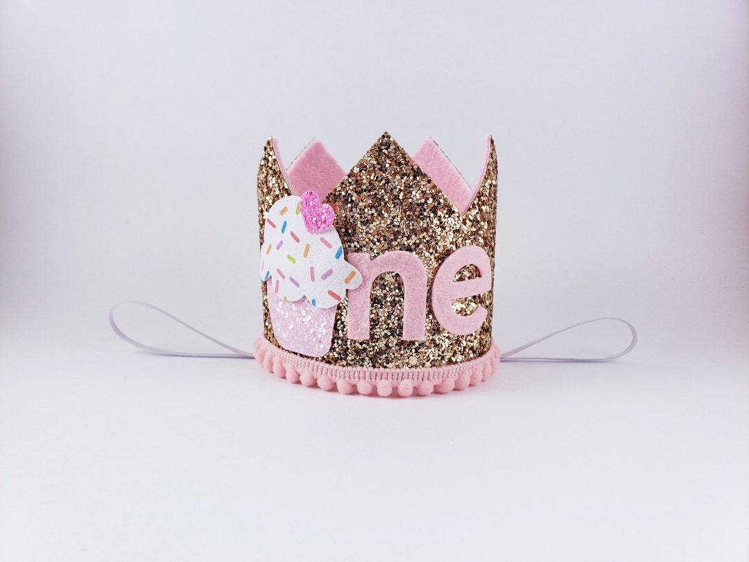 Cupcake Birthday Party, Cupcake Birthday Crown, Our Little Cupcake ...