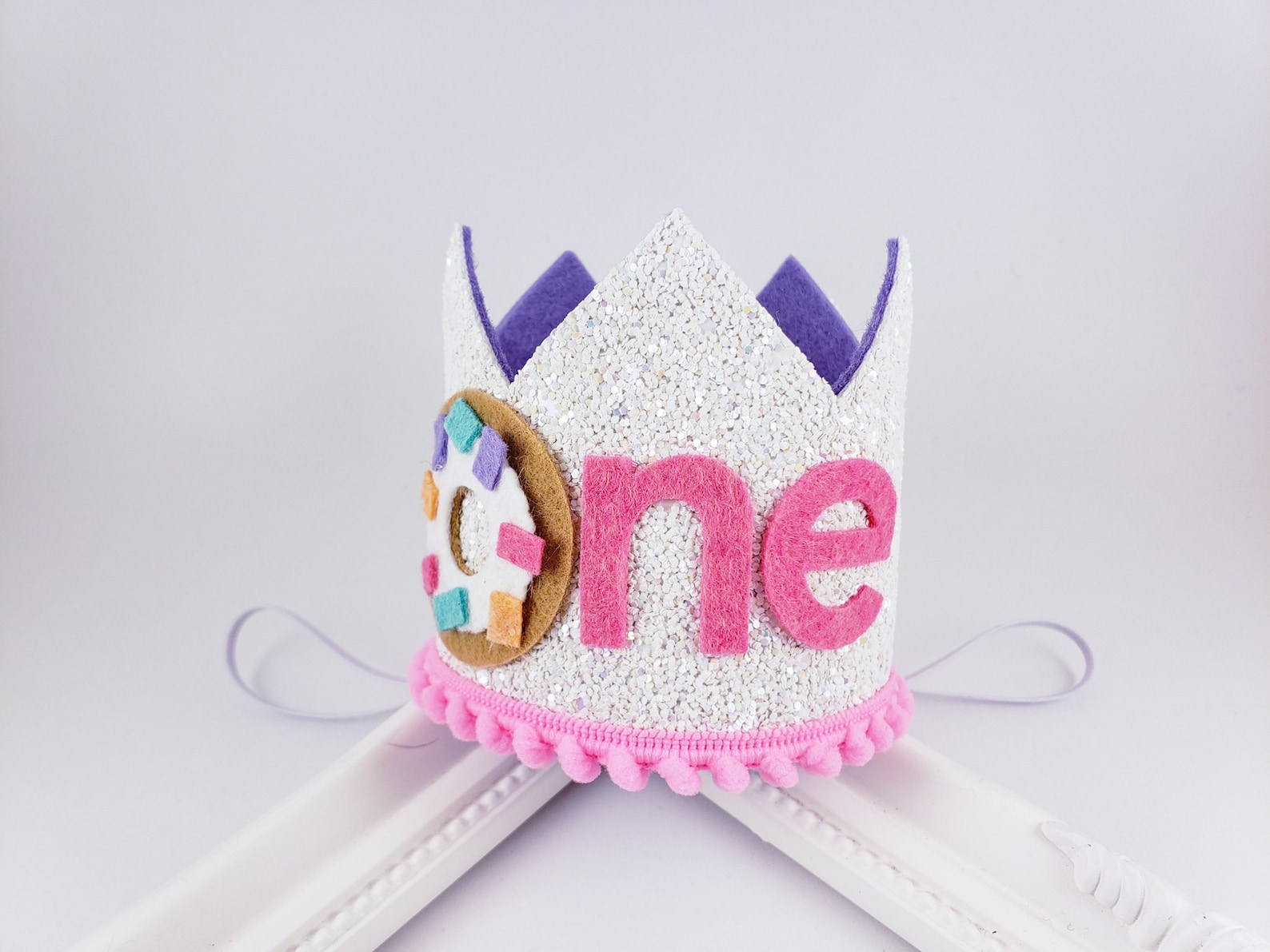 Donut Birthday Crown Donut Grow up Birthday Donut Time - Etsy