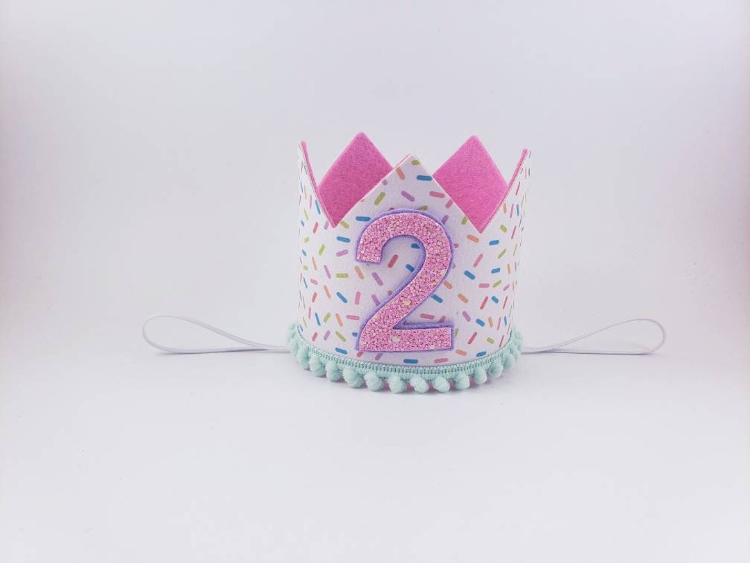 Ice Cream Birthday Crown Heres the Scoop Birthday Sweet One - Etsy