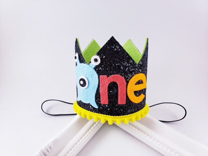 Monster Birthday Crown Monster Birthday Party Monster Party - Etsy