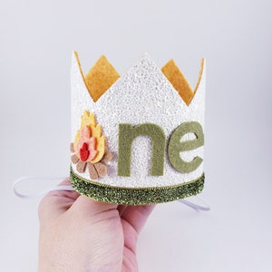 Camping Birthday Crown, Birthdays Are Smore Fun, Hike on Over, Our ...