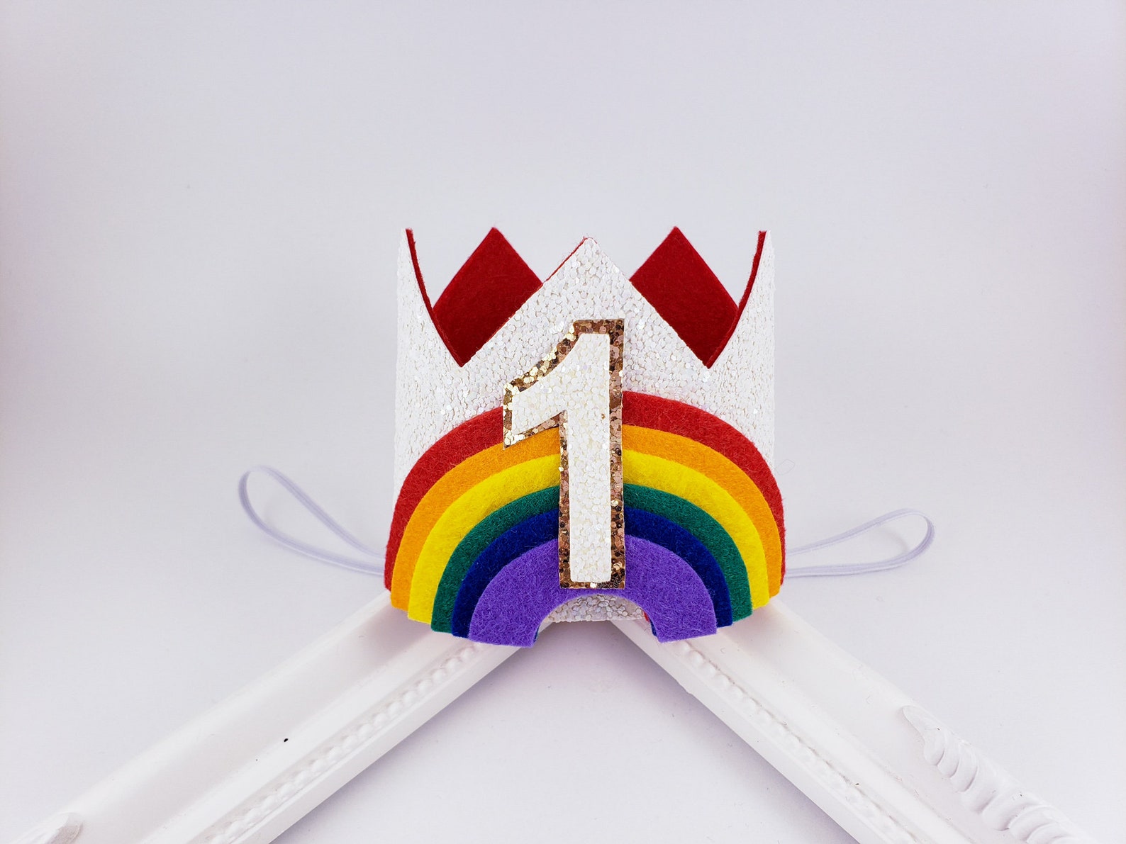 Rainbow Baby Rainbow Birthday Crown Rainbow Crown Rainbow | Etsy