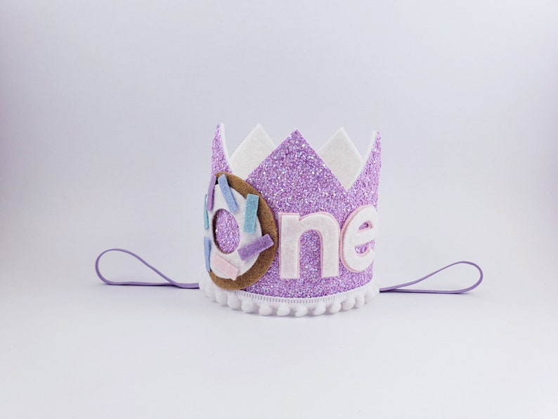 Donut Birthday Crown Donut Grow up Birthday Donut Time - Etsy