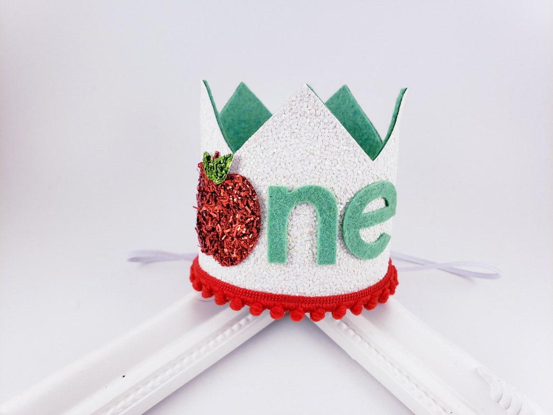 Apple Birthday Crown, Apple of Our Eye, Bushel of Fun, Fall Birthday ...