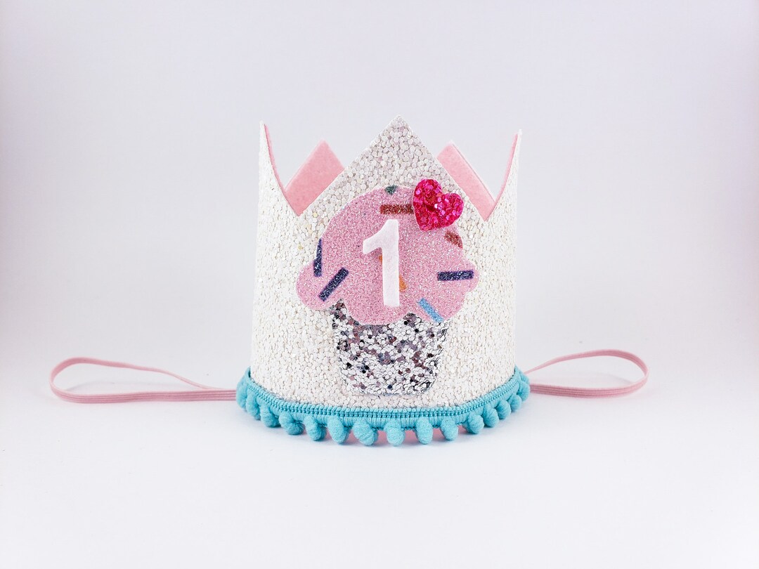 Cupcake Birthday Party, Cupcake Birthday Crown, Our Little Cupcake ...