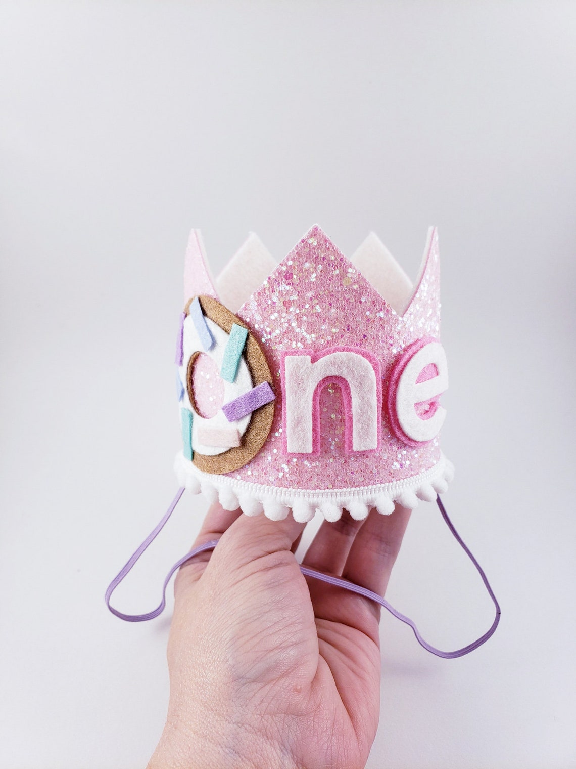 Donut birthday crown donut grow up birthday donut time | Etsy