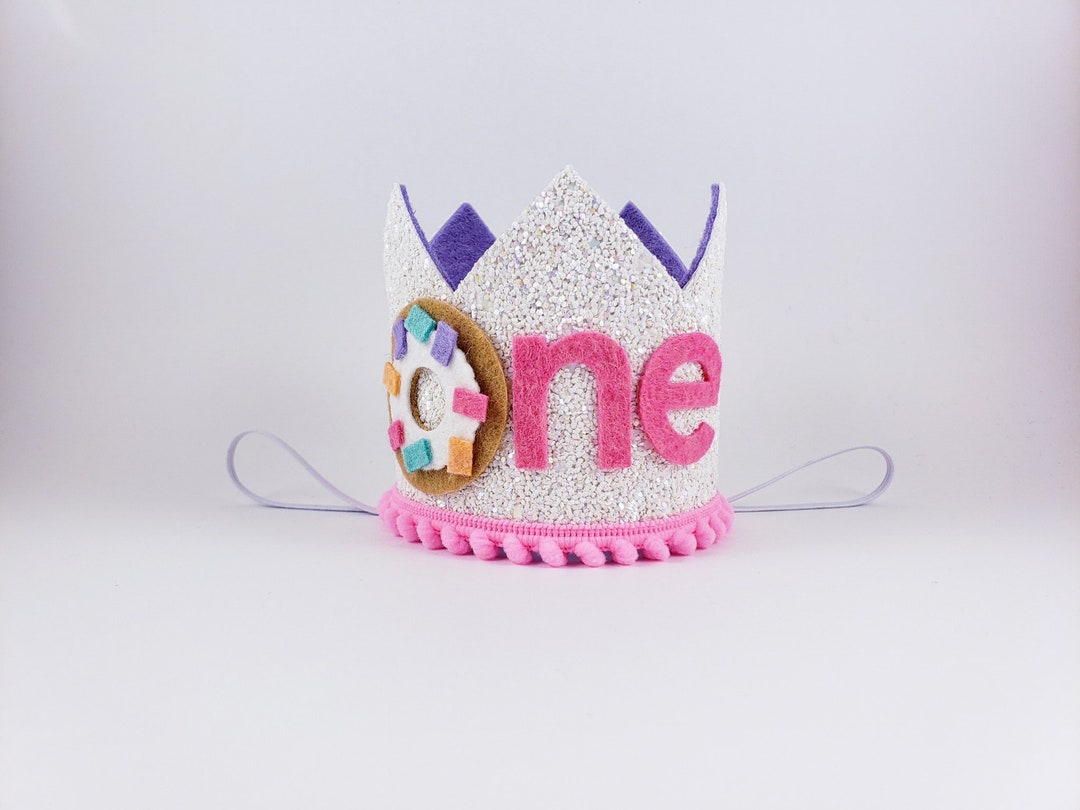 Donut Birthday Crown, Donut Grow up Birthday, Donut Time Crown ...