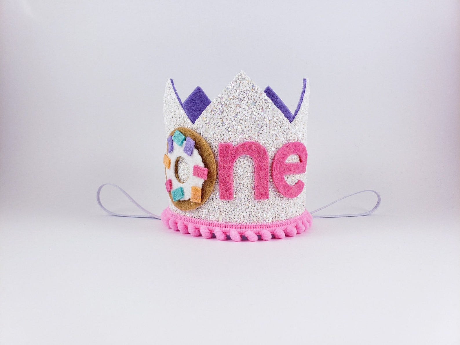 Donut Birthday Crown Donut Grow up Birthday Donut Time - Etsy