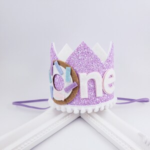 Donut Birthday Crown, Donut Grow up Birthday, Donut Time Crown ...