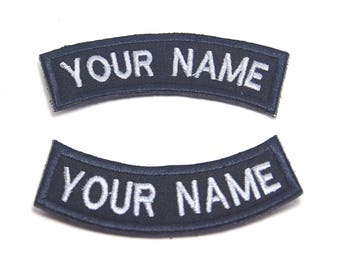 Military name patch | Etsy