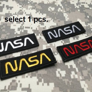 1 PCS. NASA Patch Nasa Name Tape DIY Patch Decorate Patch Embroidered ...