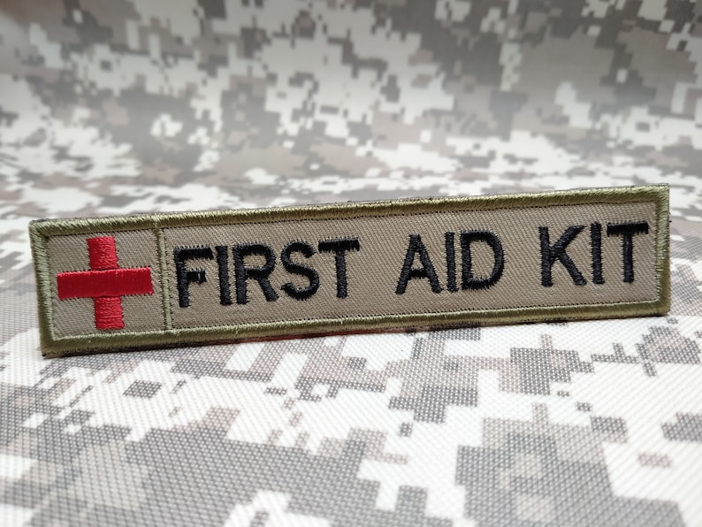 First Aid Kit Patch Red Cross Medic Patch Paramedic EMS EMT Rescue ...