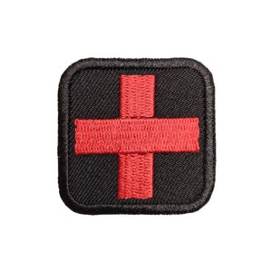 Red Cross Medic Patch EMS EMT Paramedic Medic Patch, First Aid ...
