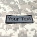 Reflective Patch Your Text Custom Name Text Patch Tag Name Tape Name ...