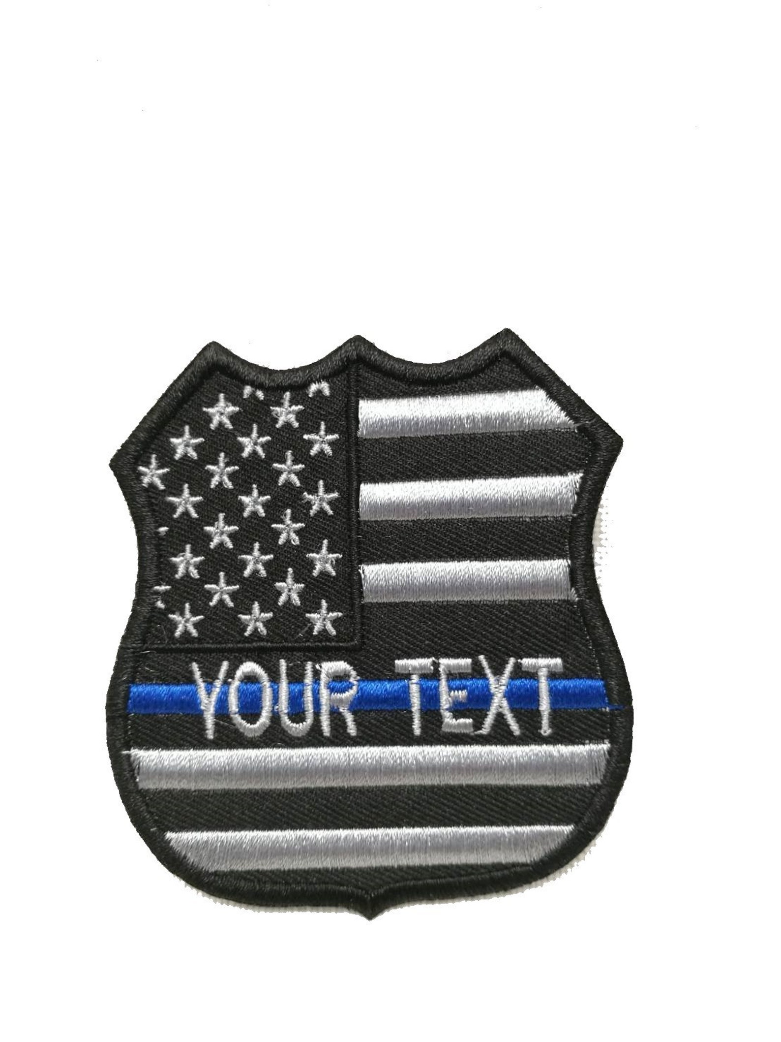 1 Pcs. Custom Name Patch Your Text Thin Red Blue White Green Pink ...
