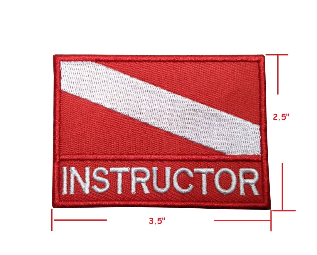 Instructor Diver Patch Diving Patch Scuba Skin Patch - Etsy