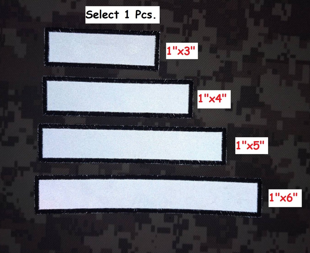 Reflective Patch EMS EMT Rescue Patch Fire Fighter Patch Name Tape Name ...